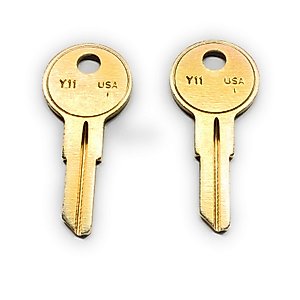 Two Keys for Herman Miller File Cabinet Office Furniture Cut to Lock/Key Numbers from UM226 to UM275 (UM247)