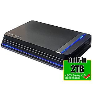 Avolusion HDDGear Pro X 2TB USB 3.0 External Gaming Hard Drive (for Xbox Series X|S) - 2 Year Warranty