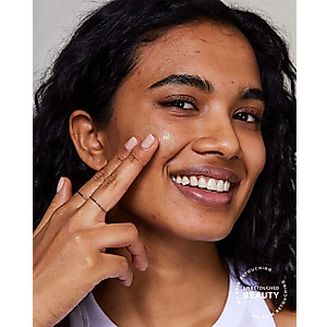 TULA Skin Care Face Filter Blurring and Moisturizing Primer - Supersize Magic Hour, Evens the Appearance of Skin Tone & Redness, Hydrates & Improves Makeup Wear, 2.02fl oz