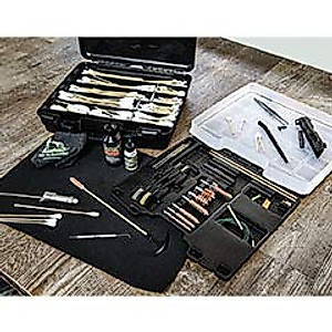 RamRodz #70035 Universal Gun Cleaning System (New) with Solvents and Cleaning Mat