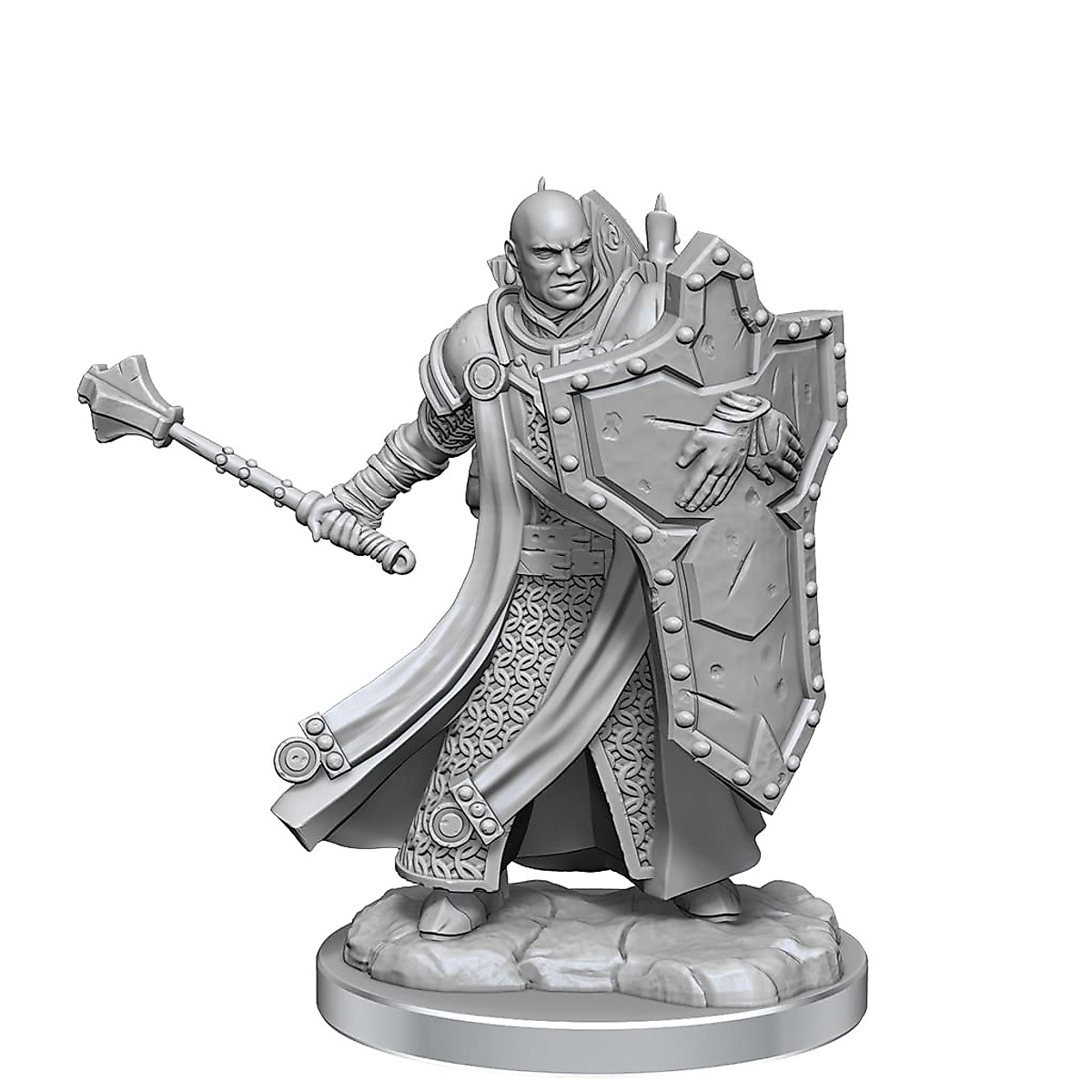 D&D Frameworks: Human Cleric Male - Unpainted and Unassembled