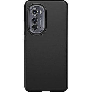 OtterBox Motorola Edge (2022 ONLY) Prefix Series Case - BLACK , ultra-thin, pocket-friendly, raised edges protect camera & screen, wireless charging compatible