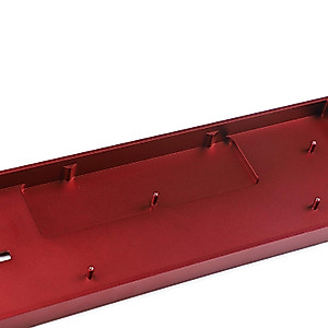 Anodizing Aluminum CNC Case Wood Case for Anne Pro 2 (Wine Red)