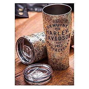 Harley-Davidson Stainless Steel Genuine H-D Refresh Beverage Cup, 17oz. 3SSH4921