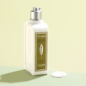 L'OCCITANE Verbena Body Lotion: Refreshing Lemon Scent, Softening, Moisturizing, Shea Butter & Organic Verbena Leaf Extract, Vegan