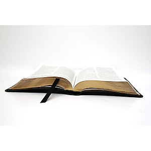 Biblia Católica en español. Símil piel negro, tamaño compacto / Catholic Bible. Spanish-Language, Leathersoft, Black, Compact