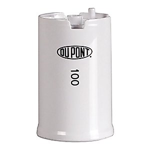DuPont WFFMC100X High Protection 100-Gallon Faucet Mount Water Filtration Cartridge, White, Old Version