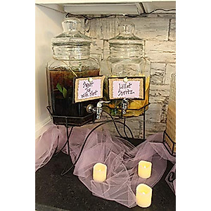 EcoGecko Set of 12 Real Wax LED Votive Candles, Premium Quality Flameless Candles with Timer -Votive Size, Battery Candle Set, Flickers Realistically. D 2 X H 2 Inches