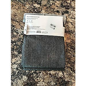 Room Essentials Lightblocking Curtain Panel Charcoal 42"x 84"