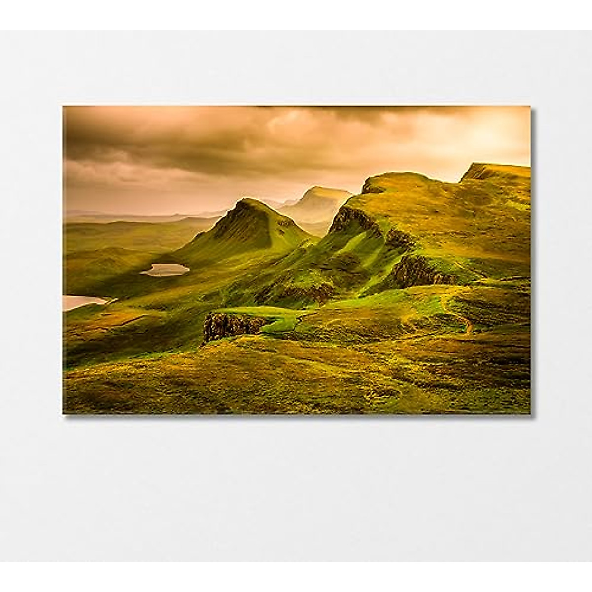 Mount Queering at Sunset UK Canvas Print 5 Panels / 36x24 inches