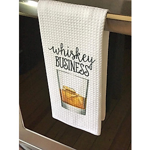 Funny Alcohol Kitchen Towel Gift Beer Lover Whiskey Shot