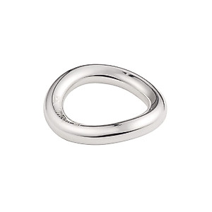 Christofle Uni Silver-Plated White Chinese Chopsticks & Rest #4222742, White/Silver, 9.45 inch Length