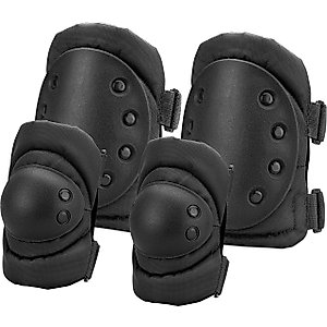 Barska CX-400 Elbow and Knee Pads, Black