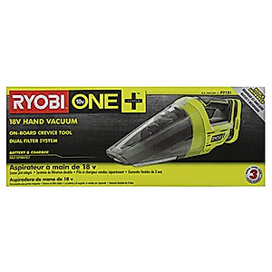 Ryobi hand vacum battery powered 18V ONE+ (BODY ONLY)