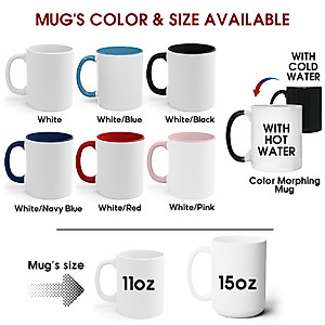 Personalized I Wish You Lived Next Door Mug with Name and City State, Customized Best Friend Coffee Mug for Besties Women, Long Distance Relationships Coffee Mugs Gifts for Friends Who Live Far Away