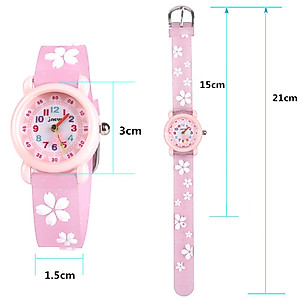 Gift for 3-8 Year Old Girls Kid, Kids Wristwatch Watch Toy for 3-7 Year Old Girl Age 3-10 Gift for Children Birthday
