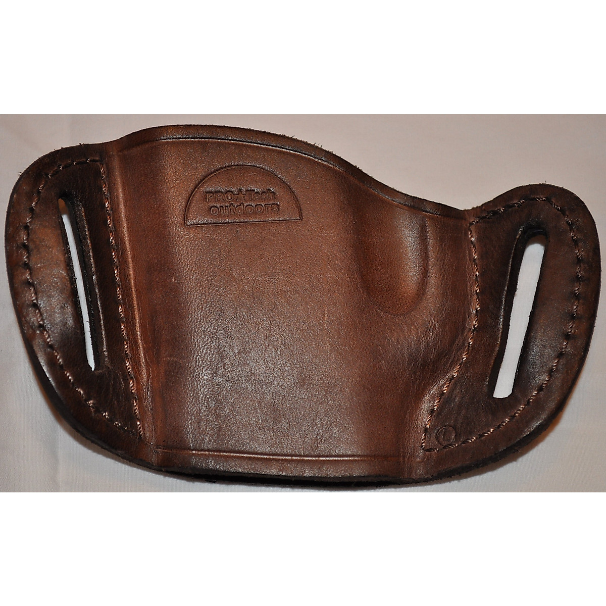 Brown Leather Belt Slide Gun Holster for Ruger P94, P95, SR9, 22/45
