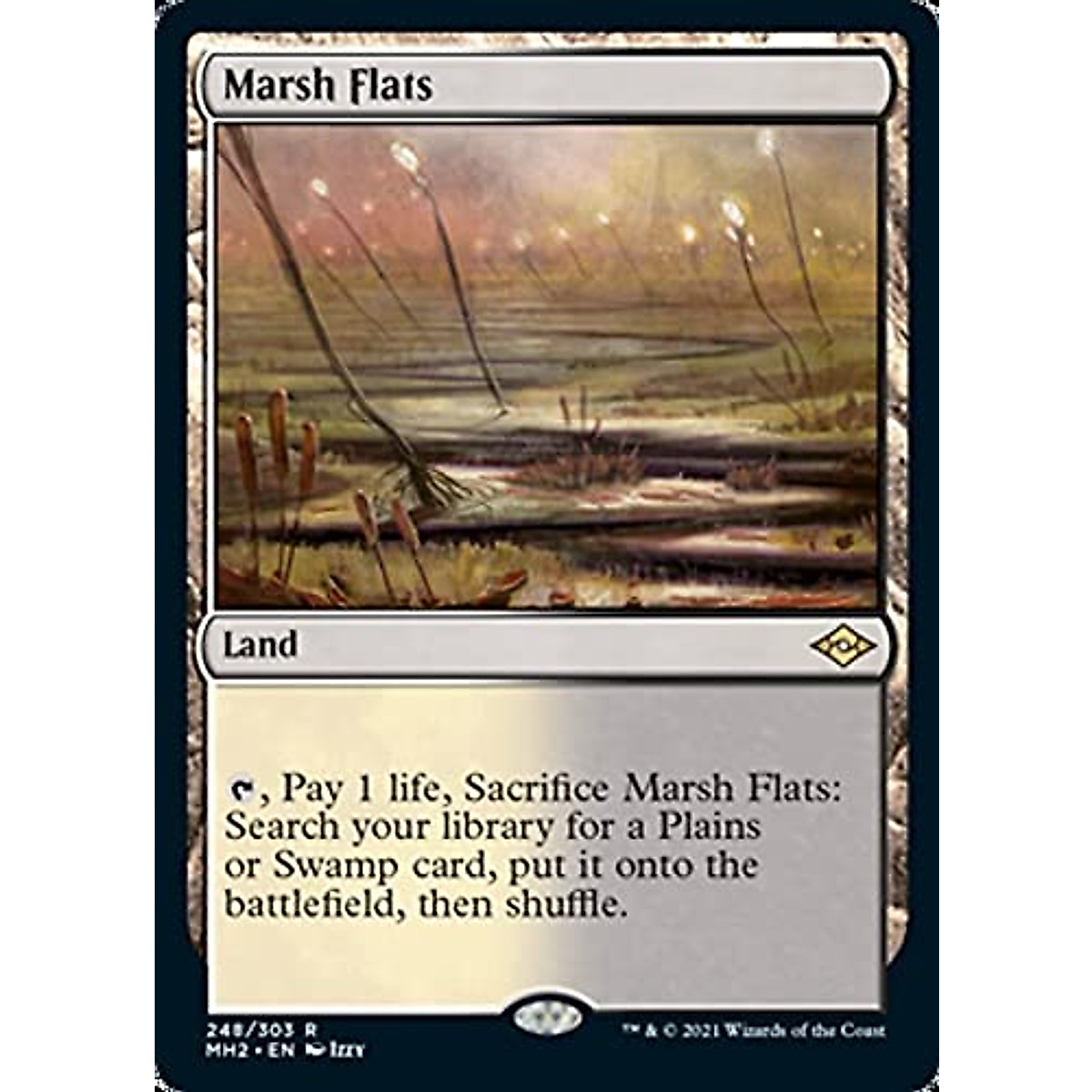 Magic: the Gathering - Marsh Flats (248) - Modern Horizons 2