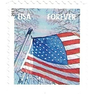 USPS Forever Postage Stamps Flags 100 Count (Seasons)