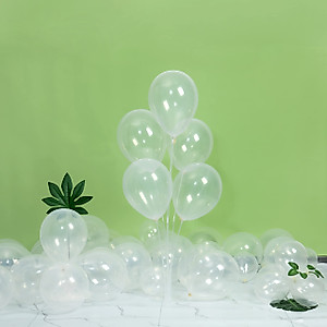 MOMOHOO Clear Balloons Transparent Balloons - 70Pcs 10inch/5inch Clear Bubble Balloons Birthday Party Balloons, Premium Latex Ballons, Clear Balloons Different Sizes for Baby Shower Party Supplies