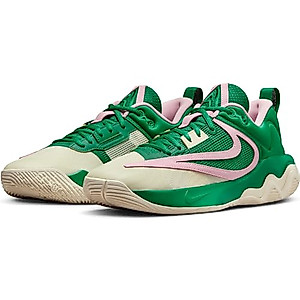 NIKE Men's Sneaker Three Quarters Tall, Malachite Malachite Med Soft Pink, 12