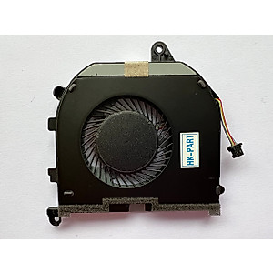 HK-PART Fan Replacement for Dell XPS 15-9570 CPU Gpu Cooling Fan Set TK9J1 08YY9