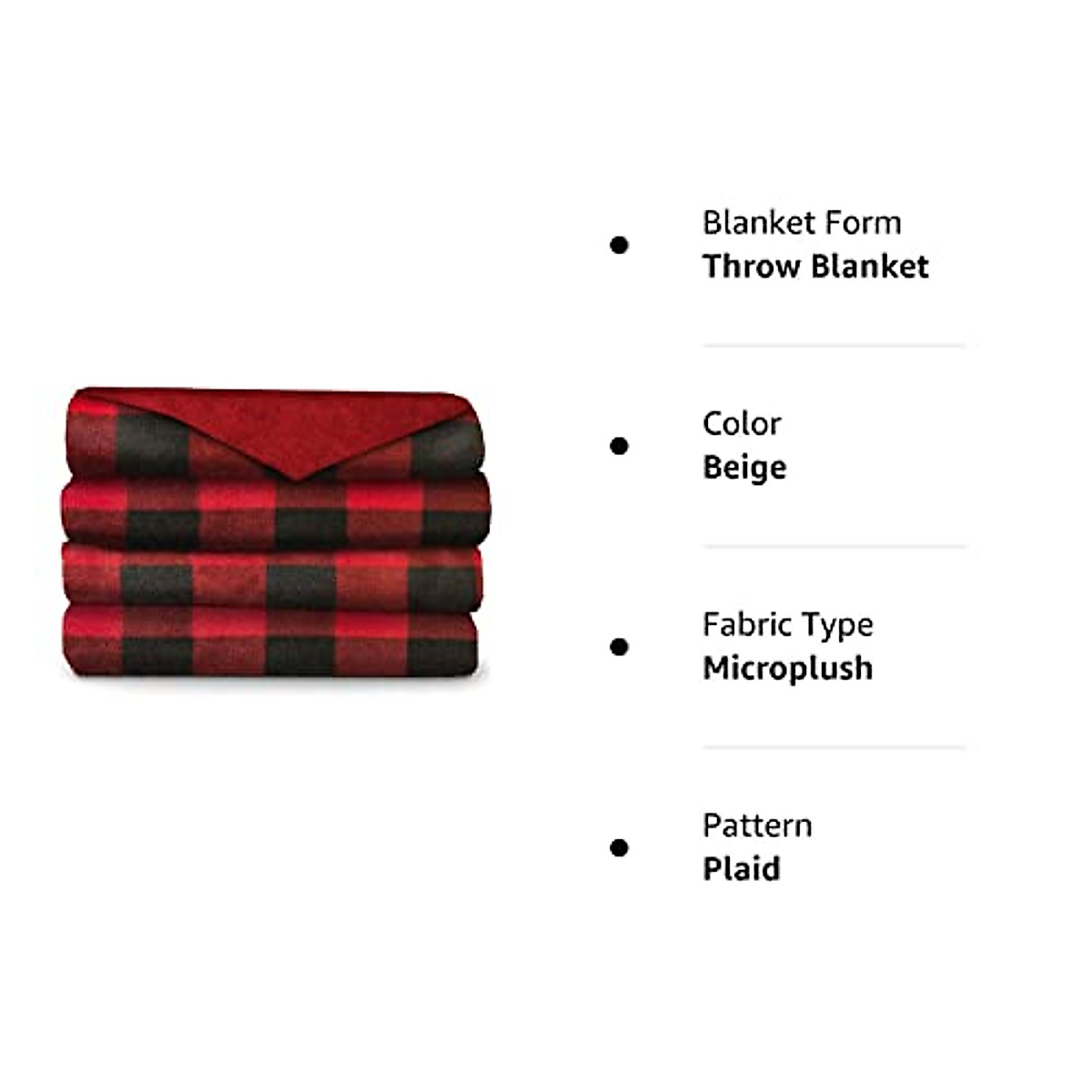 Sunbeam Microplush Comfy Toes Electric Heated Throw Blanket Foot Pocket Buffalo Plaid Red Washable Auto Shut Off 3 Heat Settings