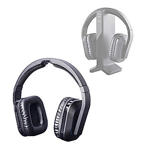 Avantree 2.4G RF Headphones, Only HT280 TV Headphones Set, Dual Link Or Multiple Link (Up to 100), Share TV Audio with Family (No Charging Dock Included, Single Headphone Only)