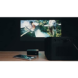 Miroir M1200S Smart TV, Native 1080p Projector,4K Input, 1000 LED Lumens