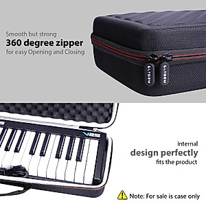 LTGEM Controller Case for Alesis V25-25-Key USB MIDI Keyboard Controller, Hard Storage Travel Protective Carrying Bag
