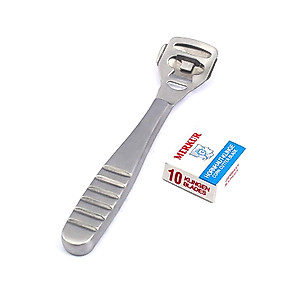 LAJA IMPORTS Callus Shaver Stainless Steel with 10 Blades