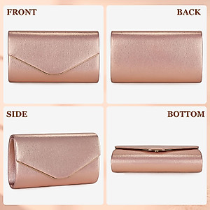 Pinprin Women Evening Clutch Bag Banquet Round Handbag with Top-handle Stylish Wedding Party Wallet Purse (A-Silver)