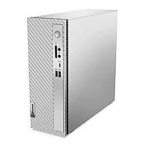 Lenovo IdeaCentre 3i Desktop, Intel Core i3-12100 Processor, 12GB RAM, 256GB SSD, Wi-Fi 6, HDMI, RJ-45, SD Card Reader, VGA, Windows 11 Home, Grey, Wired KB & Mouse