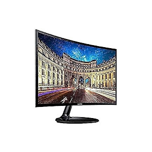 SAMSUNG C27F390FHN; 27" CF390 Full HD LED-LCD Curved Monitor, Black