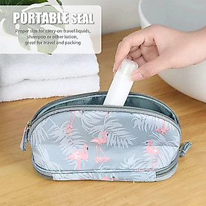 YXC 12PCS PE Travel Size Bottles 1oz Squeeze Bottles With labels Leak Proof BPA Free Refillable Tubes Travel TSA Approved Containers For Toiletry Toothpaste Container Travel Bottles For Toiletries