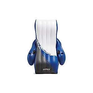 Intex Floating Recliner Inflatable Lounge, 71in X 53in, Multicolor
