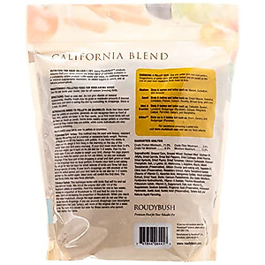 RoudyBush California Blend Bird Food, Mini, 44-Ounce