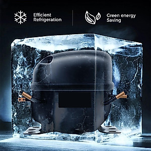 Empava 24 Inch Beverage Refrigerator Wine Dual Zone with Glass Door, Holds 20 Bottles and 72 Cans Built-in and Freestanding Fridge for Beer Soda Drink Bar Kitchen Cabinet, Silver