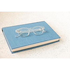 Peepers by PeeperSpecs Clark Blue Light Blocking Reading Glasses, Clear +2.00