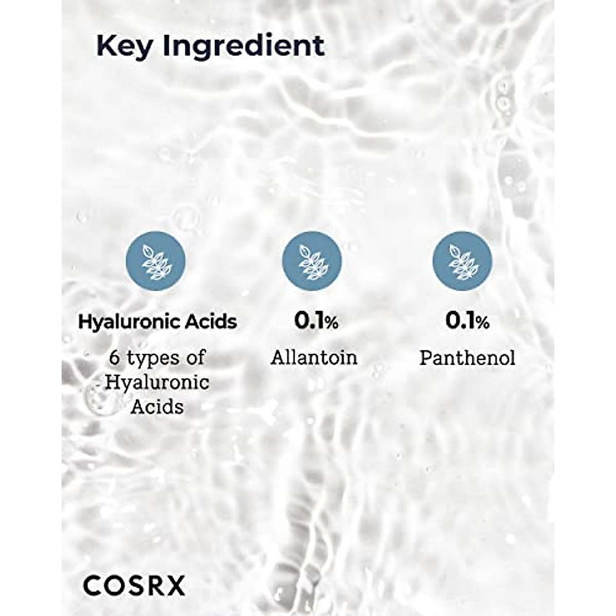 COSRX Hydrium Watery Toner, 150ml / 5.07 fl.oz | Hyaluronic Acid Moisture Toner | Korean Skin Care, Animal Testing Free, Paraben Free
