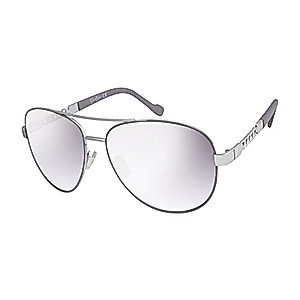 Jessica Simpson Women's J5359 Fashionable Metal Aviator Pilot Sunglasses with UV400 Protection - Glamorous Sunglasses for Women, 60mm