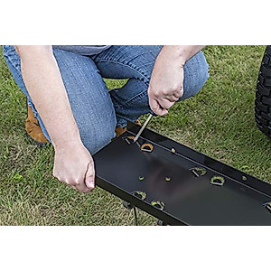 Agri-Fab 45-0295 48-Inch Lawn Dethatcher, Medium, Black