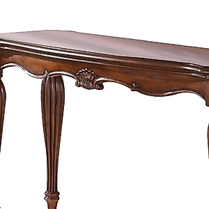 Acme Dreena Rectangular Wooden Sofa Table in Cherry