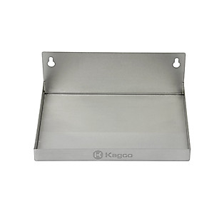 "Kegco SEWM-86 8"" Wall Mount Drip Tray - No Drain", Stainless Steel (1)