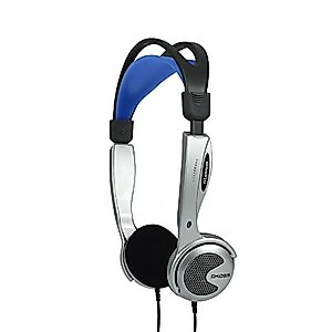 Koss KTXPRO1 Titanium Portable Headphones with Volume Control, Single, Standard Packaging