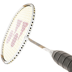 Yonex Arcsaber 71 Light Graphite Badminton Raquet with Free Full Cover (77 Grams, 30 lbs Tension) (71 White)