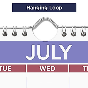 AT-A-GLANCE 2022-2023 Wall Calendar, Monthly Academic, 12" x 17", Medium, Wirebound (PMA228)