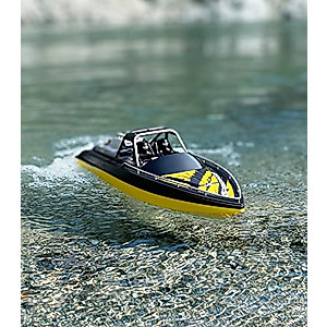 SYMA RC Boat for Adults and Kids, Q12 2.4GHz 1:28 Scale High-Speed Remote Control Boat with 40 Mins Play Time, Dual Motors, 2 Batteries, Low Battery Reminder, Gift Toys for Boys Girls