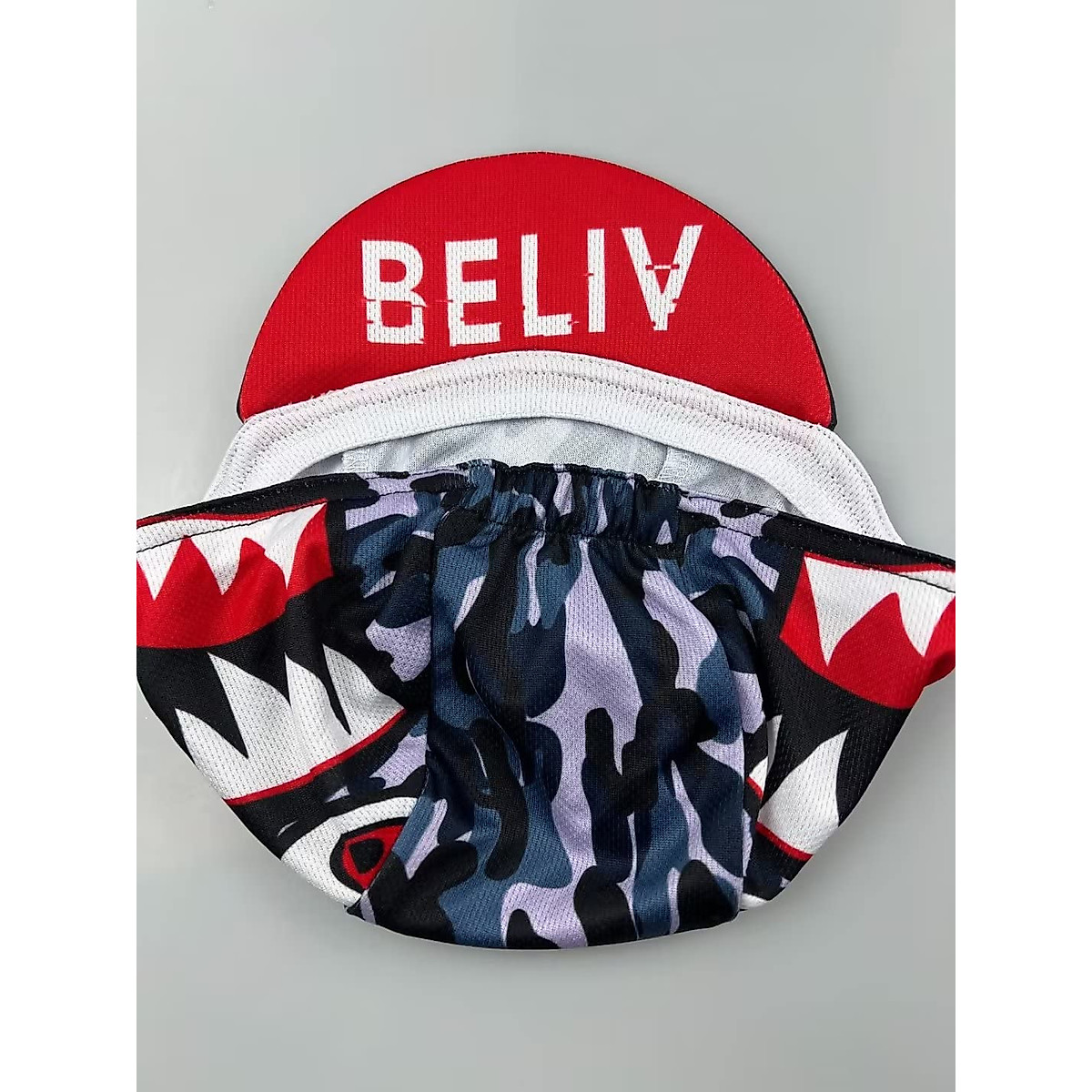 Bikingbros Funny Cycling Cap - Polyester Skull Cycling Hat-Under Helmet -Cartoon Cycling Helmet Liner Breathable&Sweat Uptake