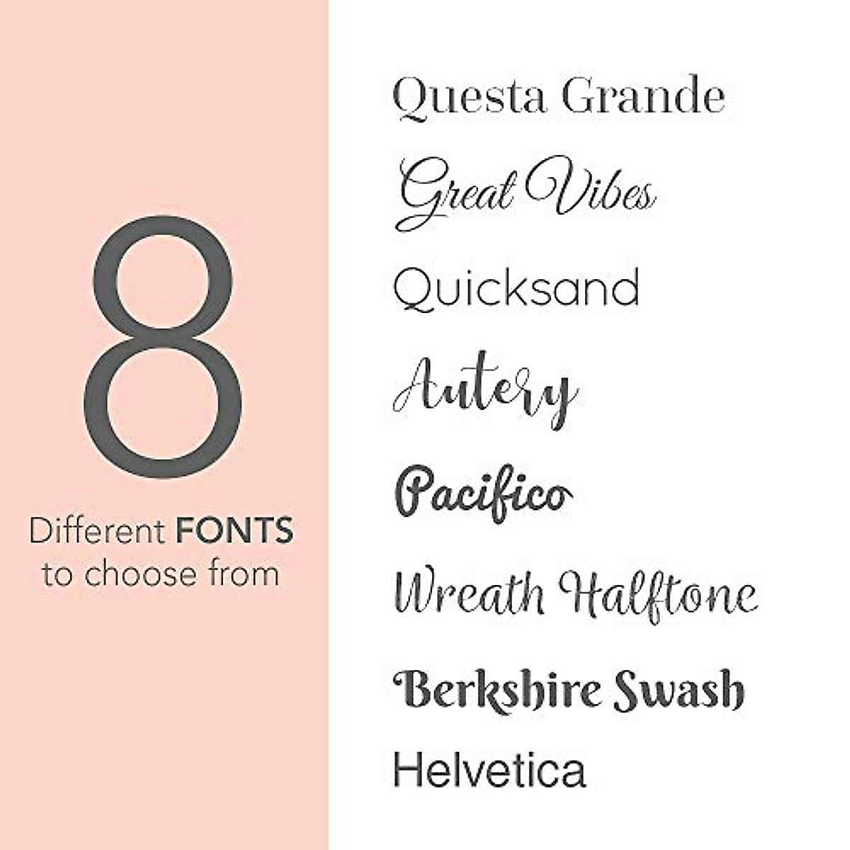 Housewarming Custom Gift, Personalize Your Text with Luna Candle Co. Natural Blended Soy Wax, Vanilla Fragrance, Made in The USA, Perfect add on Gift